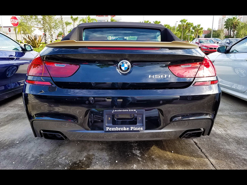 2012-2017 BMW 6 Series Convertible Aero Style Rear Lip Spoiler