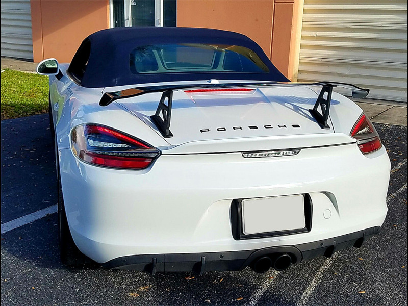 2013-2016 Porsche Boxster GT Style Rear Wing Spoiler
